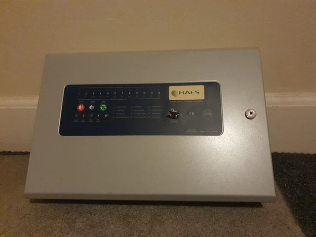 HAES ESENTO EXCEL 2 Zone Fire Alarm Panel £0.99 - PicClick UK