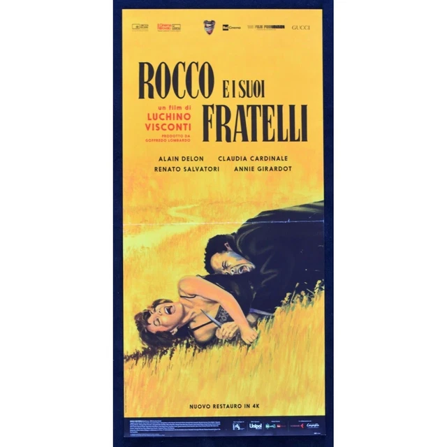 AFFICHE ROCCO ET Ses Frères Visconti Claudia Cardinale Alain Delon CAT6 ...
