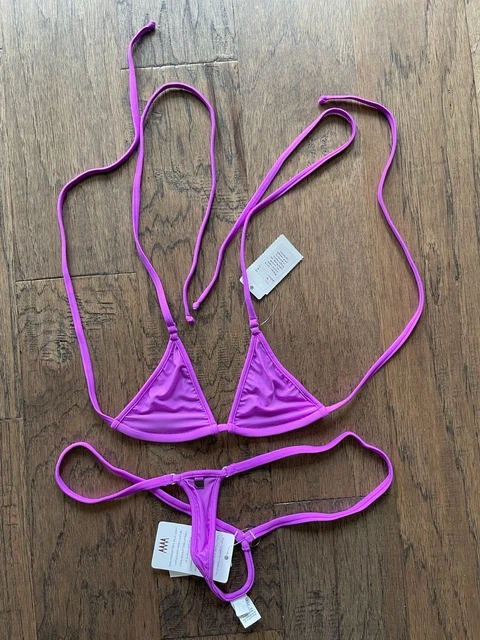 Wicked Weasel Andsheer Vision 457312 Bikini Set Size Lxxs Nwt 14717 Picclick
