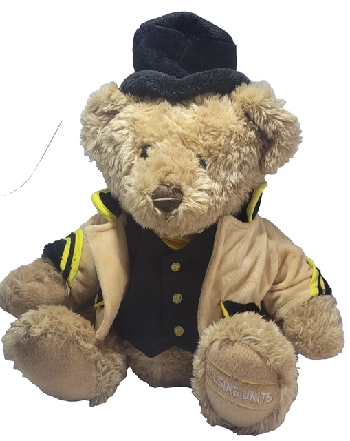 HOUSING UNITS TEDDY Bear Cuddly 12"Plush Soft Toy Teddy Made In ...
