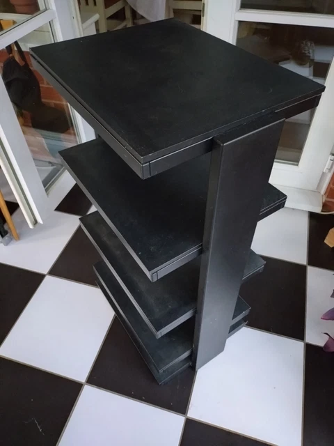 HIFI SEPARATES STACKING Stand Unit Adjustable Shelves Retro Quality RRP ...