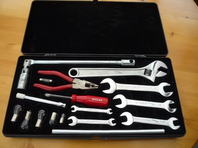 JAGUAR TOOL KIT Tool Box Xj40 Xjr Xj6 Xj12 Xjs Daimler Complete For ...