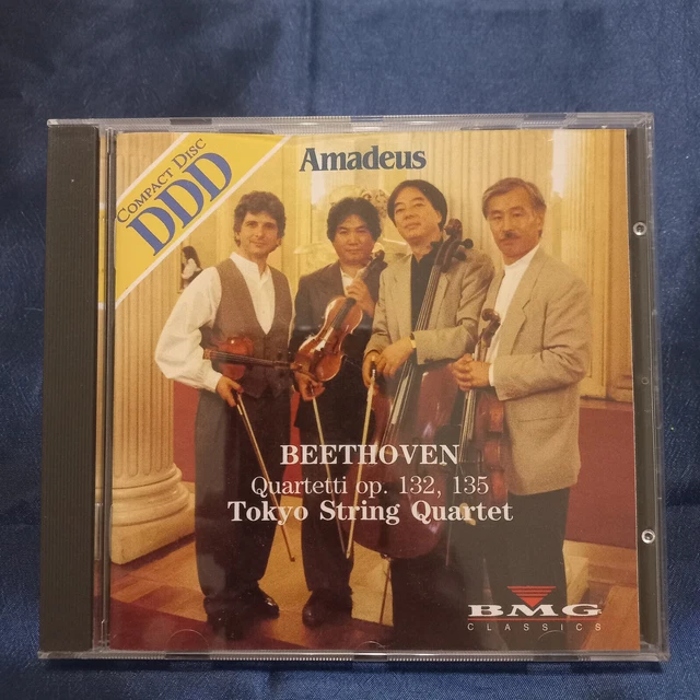 BEETHOVEN TOKYO STRING Quartet Quartetti Op. 132,135 Cd 1993 Amadeus Am ...
