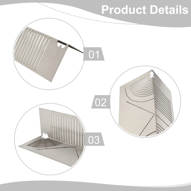 SQUARE TUBE ROUNDED Corner Ruler Designed for Efficiency in Complex ...