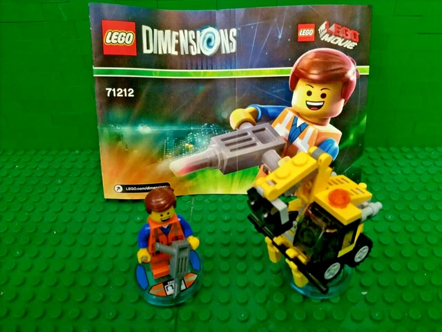 LEGO DIMENSIONS 71212 Le film LEGO Emmet & Excavator and Bad Cop pack ...