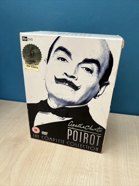 AGATHA CHRISTIE'S POIROT THE COMPLETE COLLECTION DVD DAVID SUCHET 57 ...