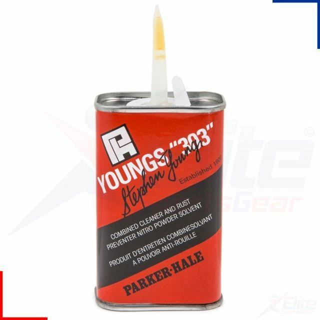 PARKER HALE YOUNGS 303 Solvent Air Gun Rifle Shotgun Cleaner Rust 125ml ...