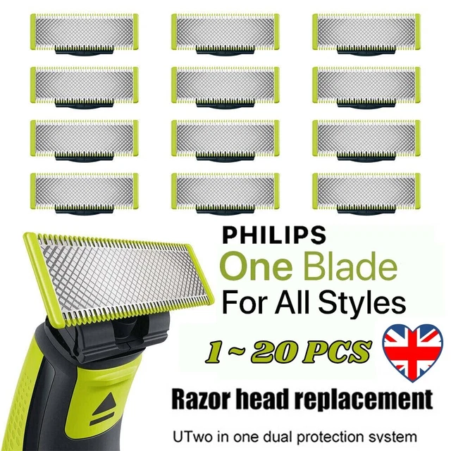 FOR PHILIPS ONEBLADE Razor Shaver QP2520/QP2630 Replacement Blade Head ...