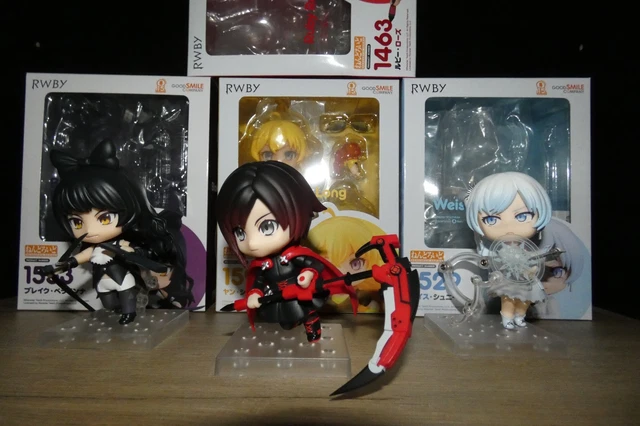 LOT 4 FIGURINES Nendoroid RWBY Ruby Yang Blake Weiss EUR 260,00 ...