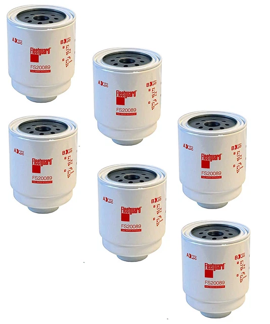 FS20089 FLEETGUARD FUEL Filter/Water Separator (Pack of 6) $529.00 ...