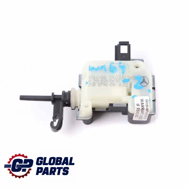 MERCEDES ML W164 W221 Motor actuador liberación tapa de combustible ...