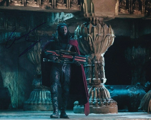 OMAR SY SIGNED Autogramm 20x25cm X-MEN in Person autograph COA EUR 69 ...