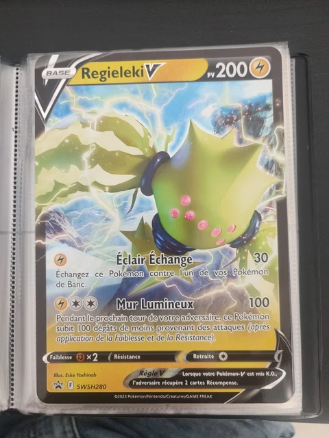 CARTE POKÉMON JUMBO (GRANDE CARTE) Regieleki V - SWSH280 Fr EUR 6,00 ...