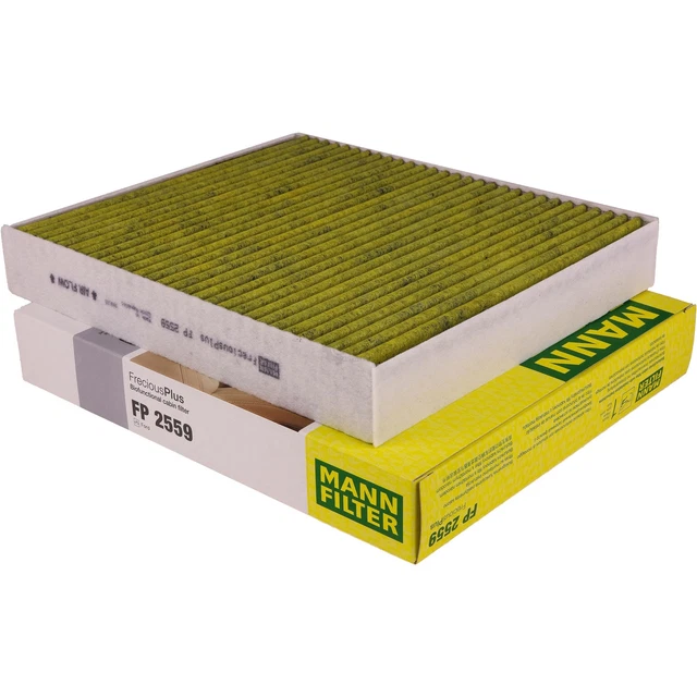 5X MANN-FILTER BIOFUNCTIONAL Filtre D'Habitacle pour Allergie FP 2559 ...