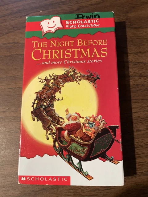 THE NIGHT BEFORE Christmas VHS (2002) - Scholastic Video Collection - 4 ...