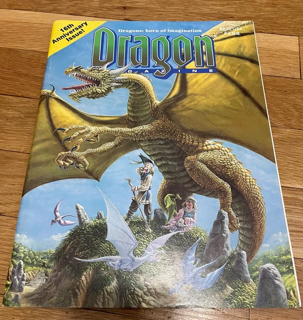 DONJONS & DRAGONS : Dragon Magazine 182 TSR Voyage of the Princess Ark ...