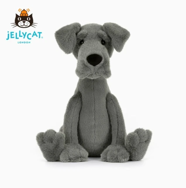 JELLYCAT ZEUS DOG Plush Toy - XXL Soft Stuffed Great Dane for Kids ...