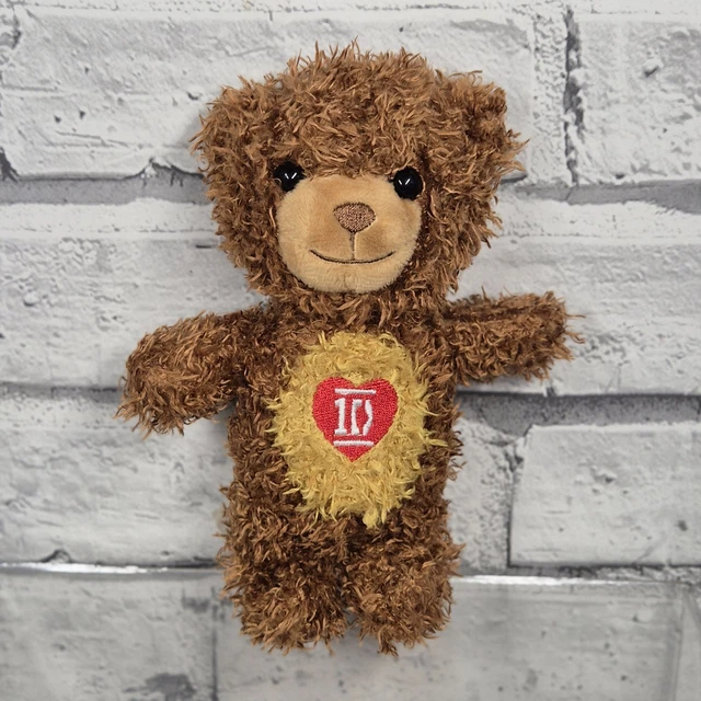 ONE DIRECTION 6.5& Teddy Bear Soft Toy Plush Ultimate Fans Club 1D ...
