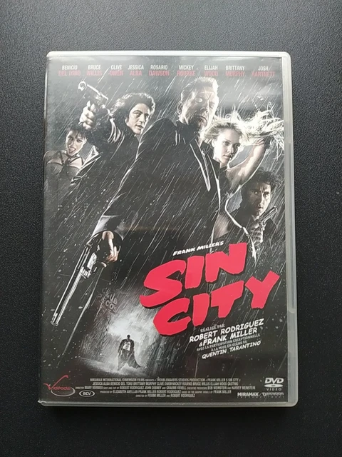 DVD - SIN CITY - Jessica Alba - Clive Owen - Bruce Willis - Mickey ...