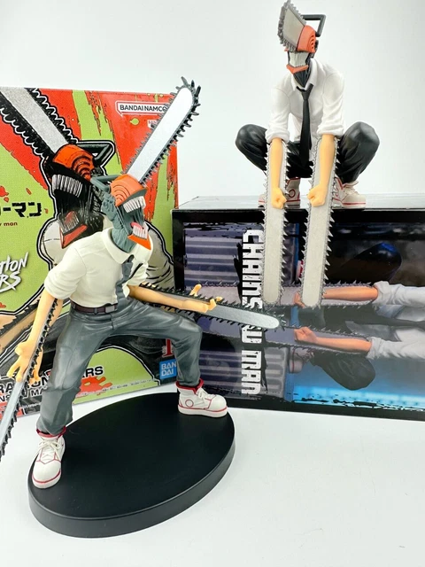 CHAINSAW MAN DENJI Figure Vibration Stars Noodle Stopper Ensemble de 2 ...