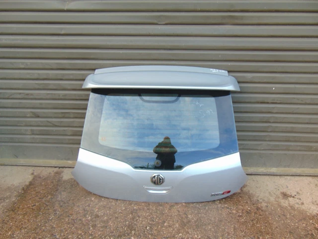 MG MG3 SILVER Tailgate 13-18 Boot Lid Silver 3 MBB Panel drivers right ...