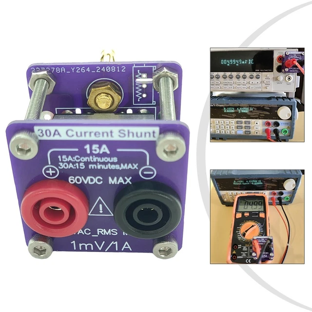 DIVERSE APPLICATIONS OF a DIY 30A Current Shunt in Electrical ...