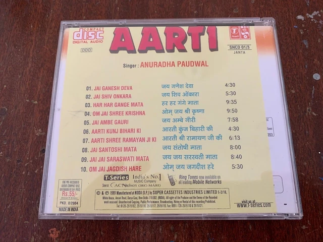 AARTI ANURADHA PAUDWAL TSeries CD EUR 17,78 - PicClick IT