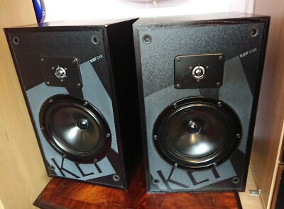 VINTAGE KEF C45 Hifi Separates Speakers Rare Model SP3125 100W 4 Ohm £ ...