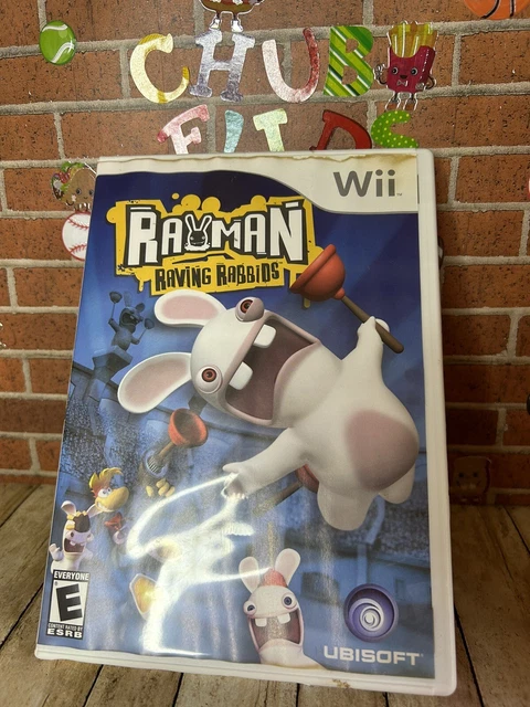 RAYMAN RAVING RABBIDS Nintendo Wii - Complete CIB Game And Manual MB1 £ ...