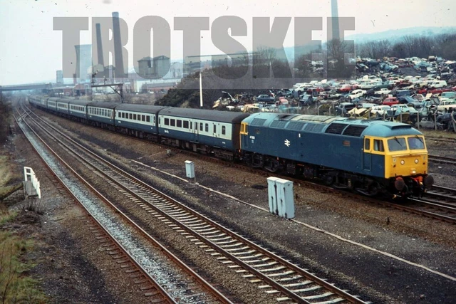 35MM SLIDE BR British Rail Diesel Loco Class 47 47608 Holywell Jct 1984 Original £3.79 - PicClick UK
