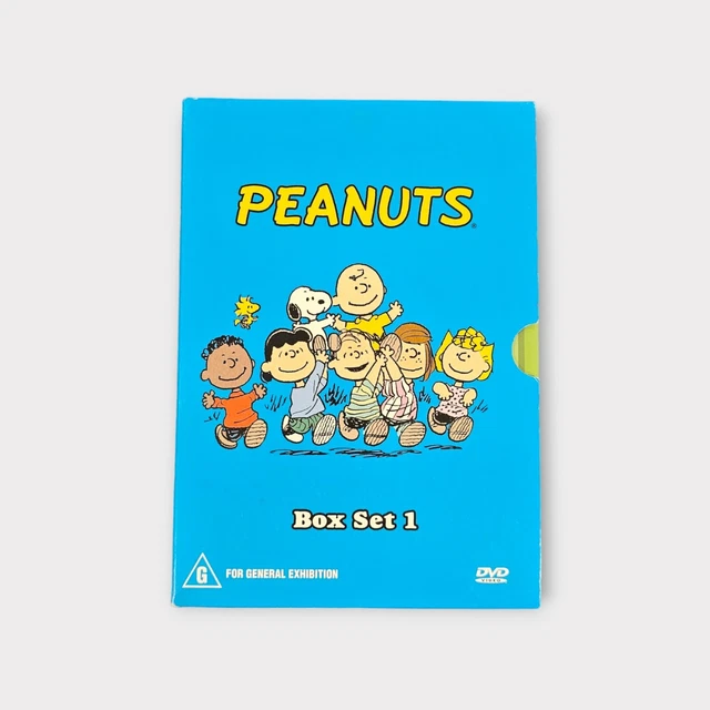 PEANUTS BOX SET 1 (DVD, 1963) Charlie Brown Schroeder Lucy PAL R4 Free ...