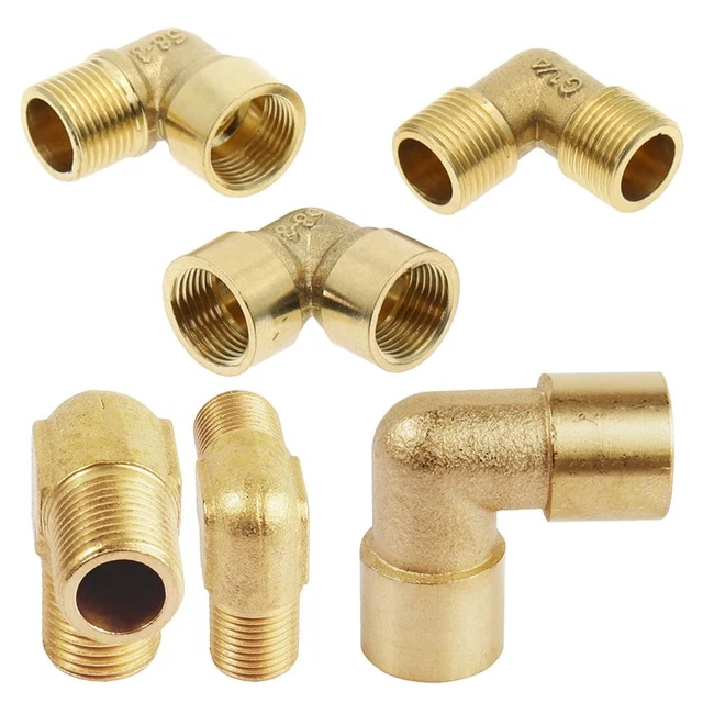 90 DEGREE ELBOW Pipe Joint Coupler Connector Adapter PU PE Tube EUR 3 ...