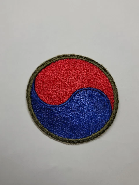 WW2 / 1950S US ARMY KOREAN MILITARY ADVISORY PATCH OD Border repro £6. ...