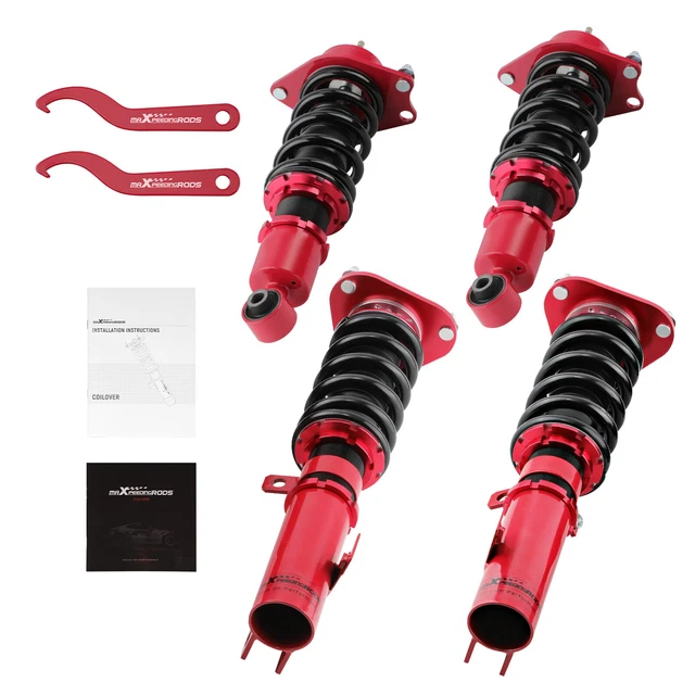24 WAYS DAMPER & Height Adjustment Coilovers For Toyota Celica ZZT231 ...