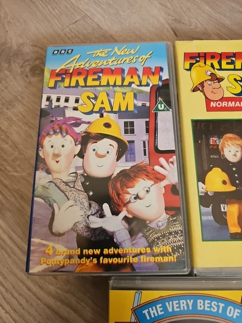 FIREMAN SAM VHS Video Tapes bundle x 3 £37.99 - PicClick UK