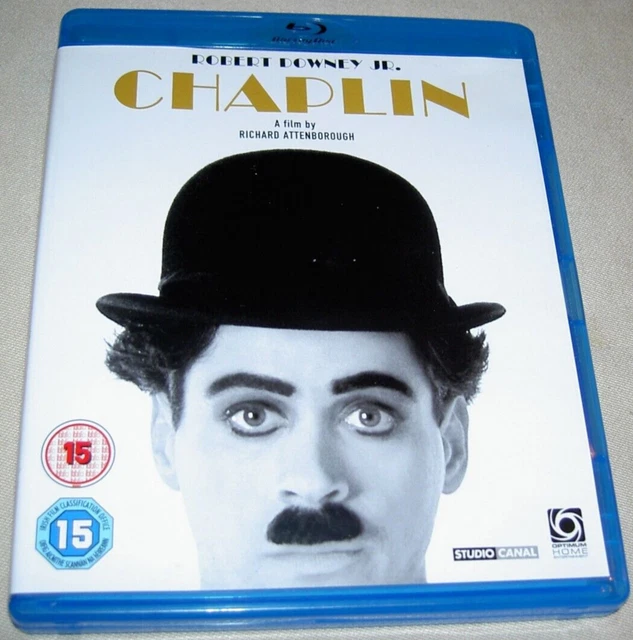 CHAPLIN BLU-RAY 90'S Biopic Charlie Chaplin Robert Downey Jr. Anthony ...