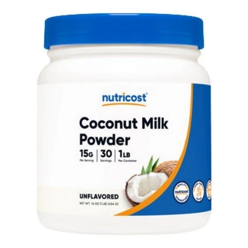 POUDRE DE LAIT De Coco 1 Lb Par Nutricost EUR 33,16 - PicClick FR