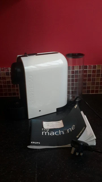 KRUPS NESPRESSO U coffee machine XN250 pure cream white/ivory EUR 28,25 ...