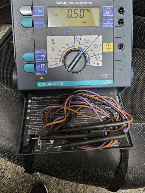 LEM (FLUKE) UNILAP 100 xe Norma installation tester / Installations ...