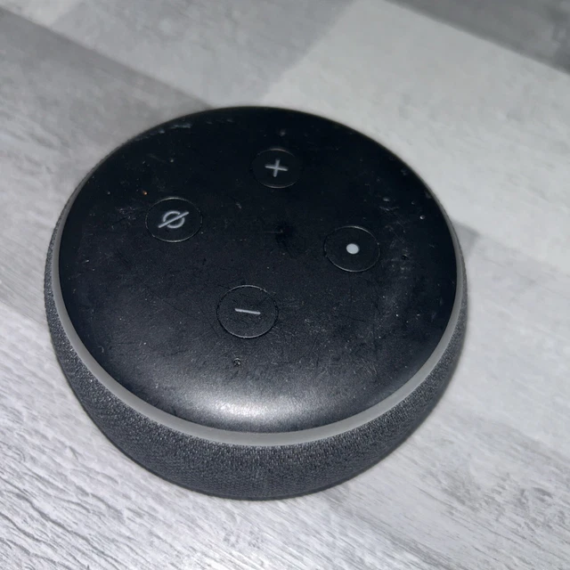 AMAZON ECHO DOT 3rd Generation Smart Alexa Speaker - Charcoal ...