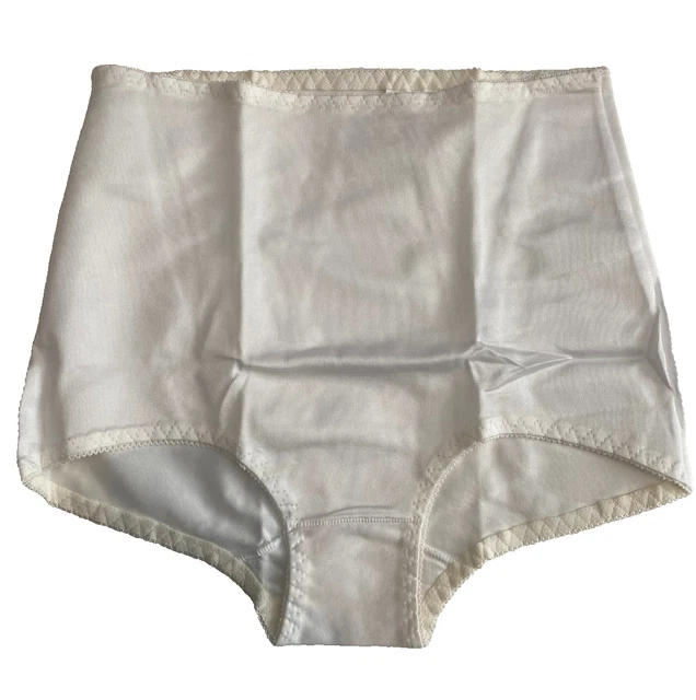 SLIM JIM VINTAGE White Panty Girdle XL 44" - 47" Hips Pantee 1960 ...