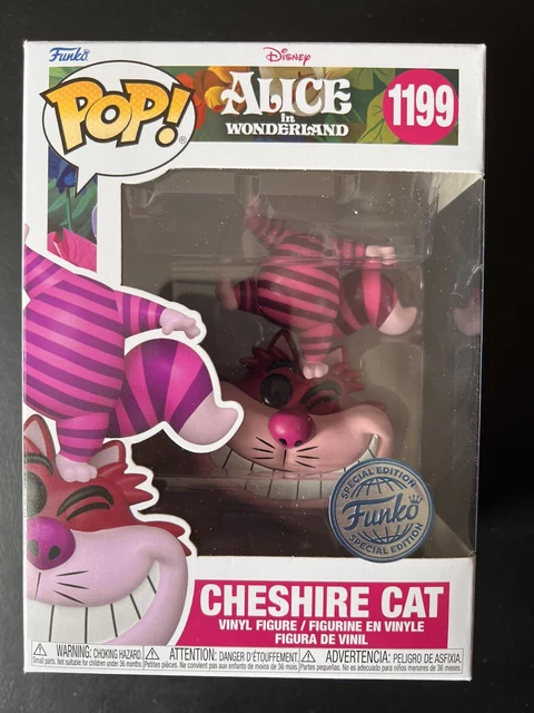 FUNKO POP! CHESHIRE Cat (1199) - Special Edition - Alice In Wonderland ...