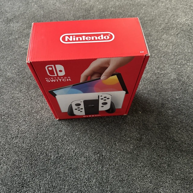 NINTENDO SWITCH OLED Model HEG-001 Handheld Console - 64GB - White NEW ...