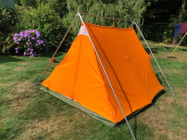 VINTAGE ORIGINAL VANGO Force Ten Mk 5 tent orange £150.00 - PicClick UK