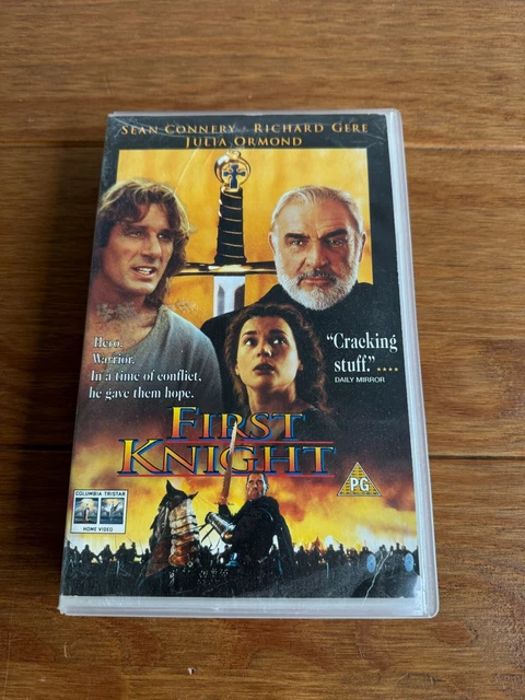 FIRST KNIGHT BIG Box Ex Rental Version Vhs Video £11.99 - PicClick UK