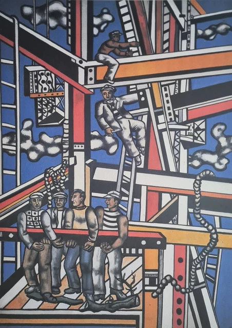 FERNAND LÉGER *THE Worker * 50 x 40 cm * signed lithograph * limited ...