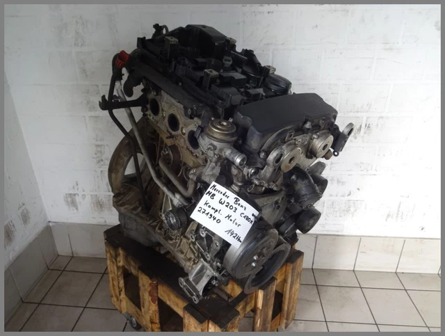 MERCEDES BENZ W203 W209 compressor engine M271 271.940 271940 142tkm ...