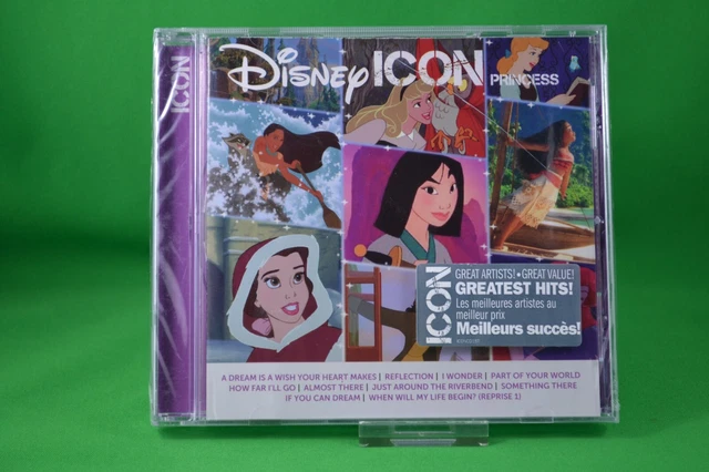 DISNEY ICON PRINCESS 2017 Greatest Hits CD NEW SEALED $30.00 - PicClick CA