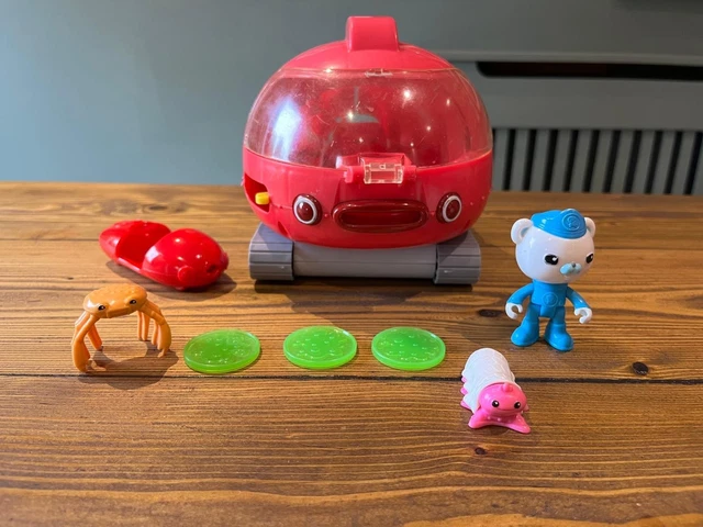 OCTONAUTS GUP X Launch And Rescue Vehicle Playset Captain Barnacles ...