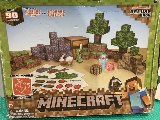 MINECRAFT PAPER CRAFT Blocks - Make A Minecraft World Off Screen £10.08 ...